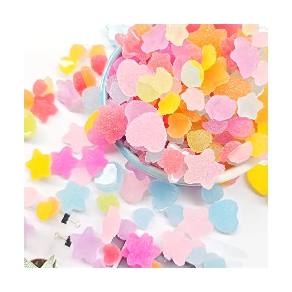 材質 本製品は樹脂の材質を採用しており、極軽量で可愛くてお洒落な手作りキットです。 誰でも作る 形がシンプルで、自由に組み合わせると、キラキラときれいなアクセサリーになります。初心者でも問題ない、気楽にDIYしましょう。 幅広い用途 これら...