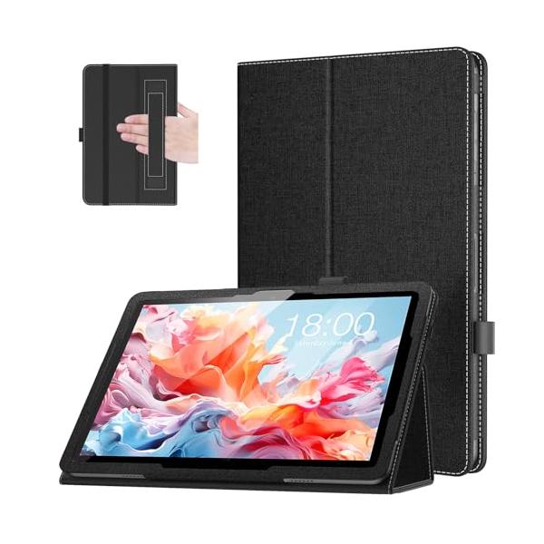 「適用機種」Teclast P30T / P30 / ODEA A10に向けの専用デザインした手帳型保護ケースです。他の機種に対応できませんので、ご注文になる前に、お使いの機種とタブレットのレンズをしっかりとご確認になってからお買い求めくだ...