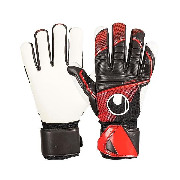 カラー：ブラック*レッド*ホワイト(01)サイズ:5,6,7,8,9,10パーム：スーパーソフトフィンガーカット：ハーフネガティブスポーツ＆アウトドア/サッカー・フットサル/サッカー/グローブ