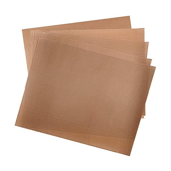 サイズ：60cm*40cm 耐熱温度  -150**270*  非粘着性、低摩擦性をあわせ持ち、その表面に付着する物質はほとんどありませんガラス繊維の材質としては、高強度、高耐熱性、耐久性のある使い終わった後も簡単に水洗いで汚れを落とせ、コ...