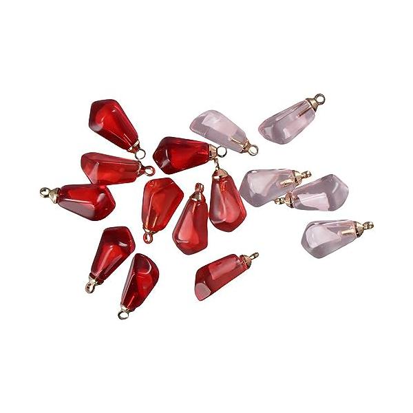 ザクロの種のペンダントチャームの寸法は1.25cm * 0.8cmです。 これらの模造食品ザクロ樹脂ペンダントは、害臭のない耐久性のある樹脂で作られており、品質が良く、壊れたり消えたりするのは簡単ではなく、繰り返し使用できます。 このペンダ...