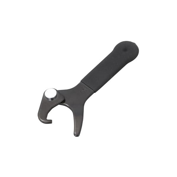 汎用アジャストナット外径対応サイズ : φ35*70フック部厚み : 4mm全長 : 170mmリアショックの調整、ステムのネジ、マフラーフランジ部等のネジの締め外し専用工具低価格でもプロ用工具として愛用されていますフックレンチはサイズフリ...