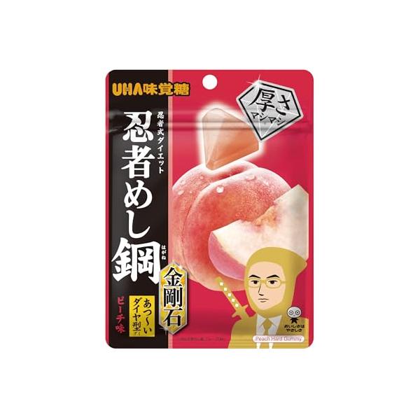 厚さマシマシのハードグミピーチ味食品・飲料・お酒/菓子・スナック/スイーツ・ガム/グミ