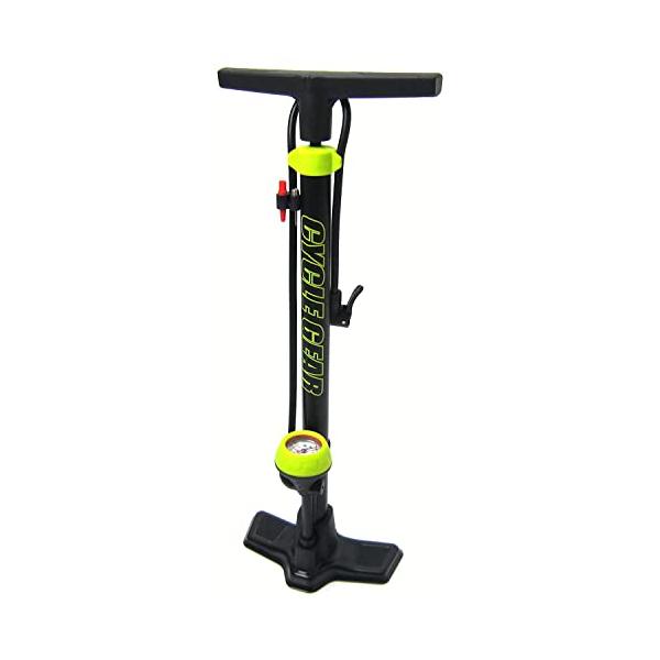 材質：スチール/プラスチックのハイブリッド仕様対応バルブ：英式・仏式・米式(デュアルバルブでアダプター不要)付属品：浮き輪・ボート用アダプター、ボール用アダプター空気圧ゲージ付き。kPaとPSIに対応。V型ハンドルでにぎりやすく、力が入れや...