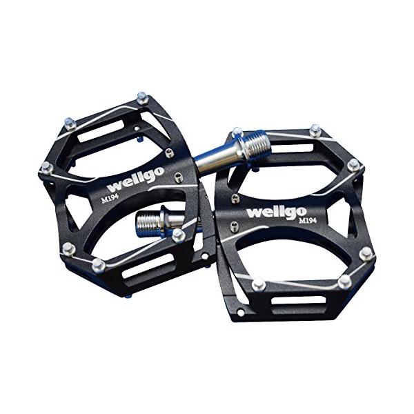 Weight:243g(Pair)バイクを選ばない両面踏み薄型CNC仕上げのアルミペダルスポーツ&amp;アウトドア:自転車:自転車パーツ:ペダル