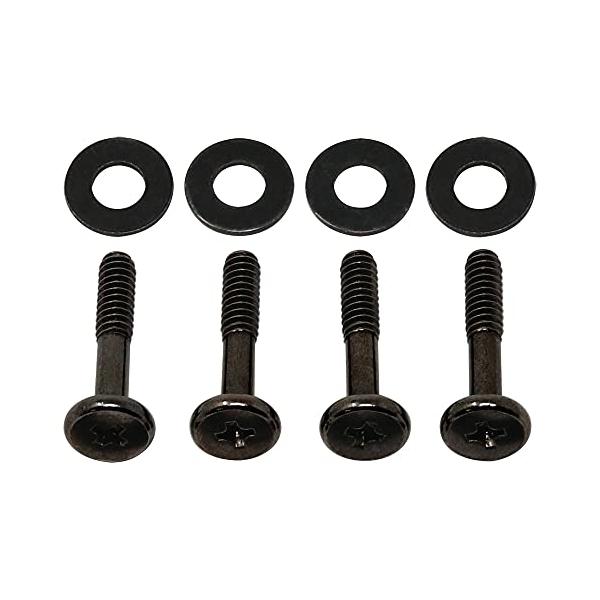 15mm厚ファン用インチネジ (#6-32 全長約20mm ネジ山部: 約10mm ネジ頭: 2mm厚) *4個M4ワッシャー (10mm径 0.8mm厚) *4個カラー: ブラックパソコン・周辺機器/PCパーツ/パソコン用ネジ
