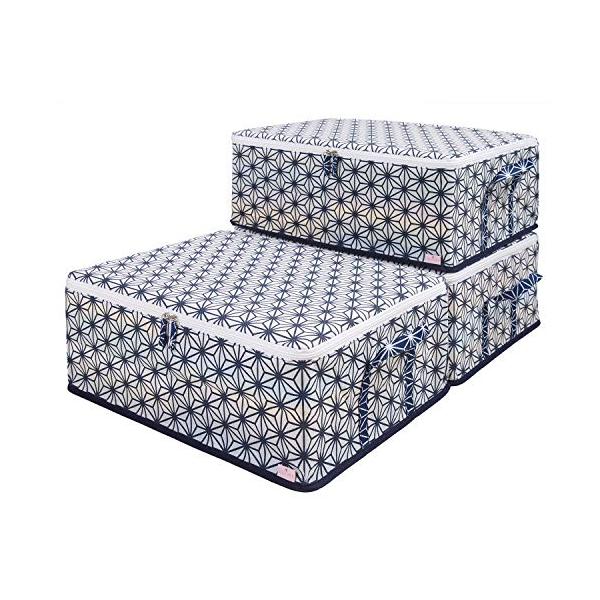 商品仕様 :サイズ/約幅48*奥行38*高さ18cm、カラー/ホワイト、柄/麻の葉柄、内容/3個、収納目安/厚手セーター:約5*7枚・薄手シャツ:約20*25枚、材質/ポリプロピレン 通気性に優れた不織布製 :通気性の良い不織布でオフシーズ...