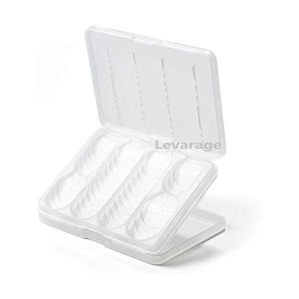 保管に便利なスリムタイプ裏側にはお札や領収書が入りますケースのサイズ・硬貨の収納枚数・材質：画像参照サイズ  　高さ : 1.70 cm 　横幅 : 11.60 cm 　奥行 : 14.70 cm 　重量 : 50.0 g文房具・オフィス用...