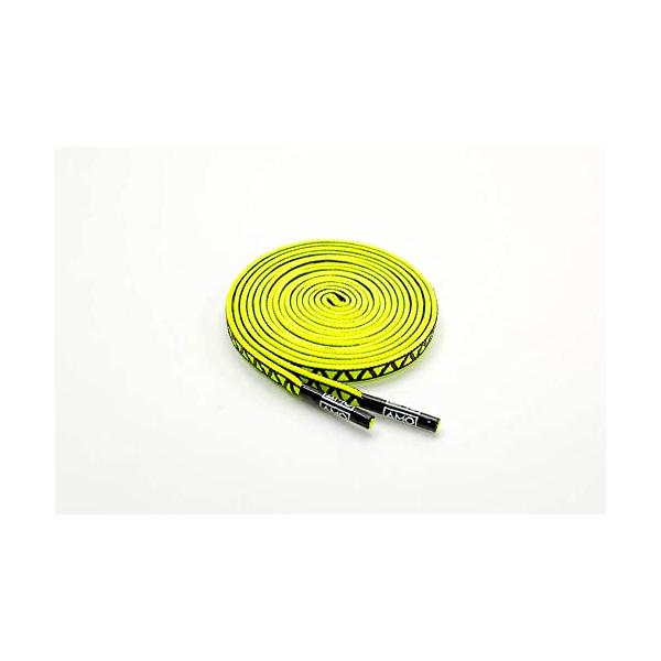AMOグリップレース GRIPLACE 120cm セーフティイエロー/ブラックファッション/ケア用品・工具・時計バンド/シューケア・シューアクセサリー/靴ひも