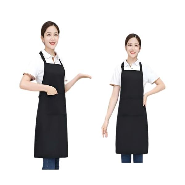 シンプルデザインで、多シーンに対応 普段の家事はもちろん、カフェでの業務、ガーデニング作業など、どんな場面にも自然に合うシンプルエプロンです。デザインが華やかすぎず、男女問わず使いやすいです。 丈夫な混紡生地、お手入れ簡単 ポリエステル80...