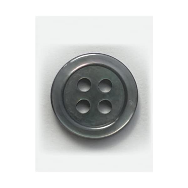 ABAN問屋 貝ボタン 定番シャツ釦 20個セット 17型 日本製 (黒蝶貝, 10mm)ホビー/手芸・画材/裁縫材料/ボタン