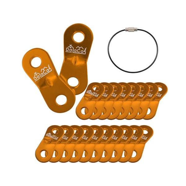 *スペック*サイズ：縦4cm*横1.6cm*穴径0.6cm　重量：2.8g　素材：アルミニウム*軽量アルミニウム*高品質な軽量アルミ合金を採用 軽量アルミニウムは耐久性に優れており変形やサビにも強く、且つ重量も僅か2.8gと軽く丈夫で軽いを...