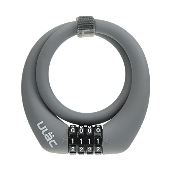 使い易く車体に優しいワイヤー直径。柔軟性のある編組スチールワイヤーが切削抵抗を一層強くし、シリコンカバーの保護お好みの4桁数字にすることで安全性を向上 スポーツ＆アウトドア:自転車:自転車アクセサリ:鍵・ロック:ケーブルロック