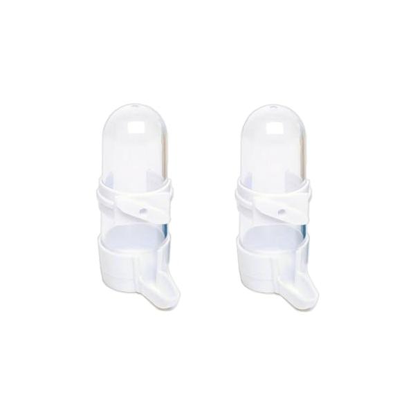 1. 透明ボディで管理ラク  餌の残量/水の汚れを瞬時に確認 * 衛生管理が容易 カビ発生・異物混入の早期発見が可能2.  重力式自動補充  シンプルな物理構造で故障リスク最小化 餌/水が減ると自重で自然落下 電源不要 3.  鳥に優しい設...