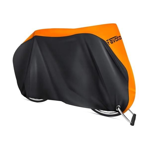 * 210D高品質素材 丈夫な210Dオックスフォード生地を使用しており、厚手で破れにくいです。風雨、埃、紫外線によるダメージから自転車を守ります。長い期間屋外で使えます。* 防水加工＆紫外線防止 自転車カバーの表面には撥水加工が施されてお...