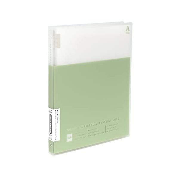 本体サイズ A4判用(W250*H314mm) 表紙素材 ポリプロピレン(梨地シボ)/0.7mm厚 とじ具素材  プラスチック  インナーカバー ポリプロピレン(0.18mm厚) シリーズ パペルール 付属品 ポケット付きインナーカバー文房...