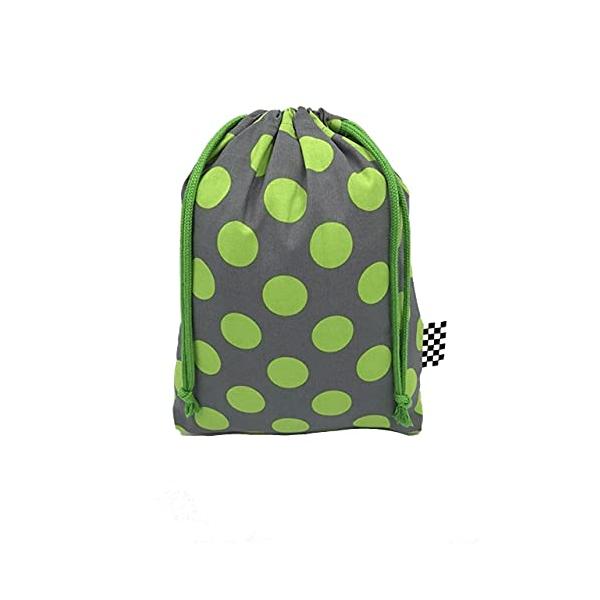 両ひもタイプでネームタグ付き(タグの裏にお名前が記入できます。) Sサイズ 約縦25cm*横20cm Mサイズ 約縦31cm*横24cm*マチ4cm(Mサイズのみマチ付) Ｌサイズ 約縦35cm*横30cm 布製品の為サイズには多少の誤差が...