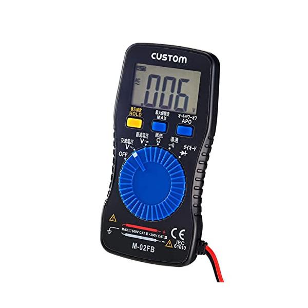 *直流電圧:200m/2/20/200/600V*交流電圧:2/20/200/600V*抵抗:200/2k/20k/200k/2M/20MΩ*導通試験:約50Ω以下でブザー*ダイオードテスト産業・研究開発用品:工業用計測器:電子測定機器:テスター