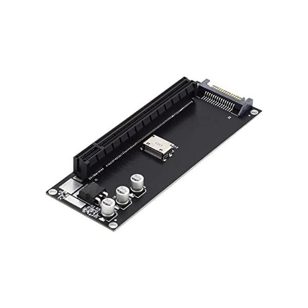 Oculink 4 xコネクタは、顧客と市場に最適化された内部および外部の小型PCI-Eコネクタとケーブルです。このoculink pci-eコンバータは、次のような応用が可能です。PCIE PCI Express 16 x 4 xデバイス...