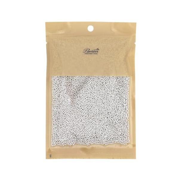 内容量:100gカロリー:391kcal原材料:砂糖 国内製造 、コーンスターチ IP管理済み 、着色料(銀)、糊料(アラビアガム)商品サイズ(高さ*奥行*幅):190mm*125mm*15mm食品・飲料・お酒:製菓・製パン材料:飾り・トッ...