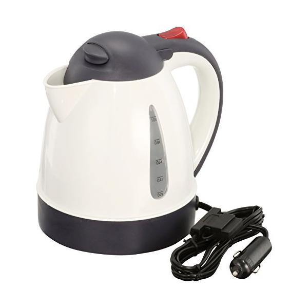 容量:1L消費電流:12A商品サイズ : 約W190*H180*D150mm本体サイズ/重量:ケース(約)190*180*150mm/(約)550g電源コードの長さ(約)1.3m材質:PP入力電圧:DC12Vお湯が沸くまでの目安時間:約60...