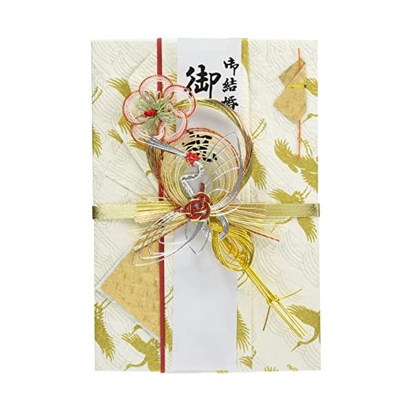 本体サイズ:約22*15*2.5cm素材・材質:紙原産国:日本付属品:中袋、短冊(金寿・御結婚御祝・御祝・無地)金額の目安:10万*30万文房具・オフィス用品/のし・冠婚葬祭用品/祝儀袋
