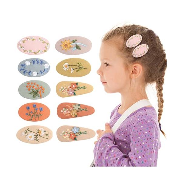 色：カラフルセット内容： 10個セット 刺繍っぽいデザインがおしゃれなヘアクリップ。花の模様とほんのり淡い色合がフェミニン感をだだよわせます。 それぞれフラワーのモチーフとカラーが違うセット内容。 子供だけでなく大人の方の使用にもおすすめ ...