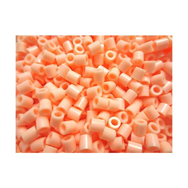 2000個 アクリル ヒューズビーズ 円筒形 オレンジピンク アイロンビーズ 5mm 穴:2.9mm クラフト 手芸用品 Huey 手芸材料のヒューイ h1878s19サイズ:5x5mm素材：アクリル入り数：2000個オレンジピンクホビー/...
