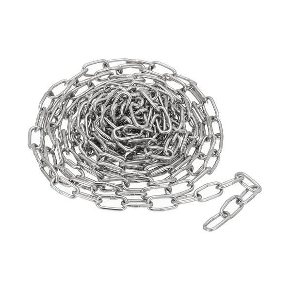 材質：304ステンレス鋼、チェーンリンクの長さ:3 M、チェーンの厚さ:2 mm、外径サイズ:17.1x9 mm(L*W)、パッキングリスト:1 x 吊り下げチェーン利点: 1. 当社のチェーンは高級304ステンレス鋼で作られており、表面が...
