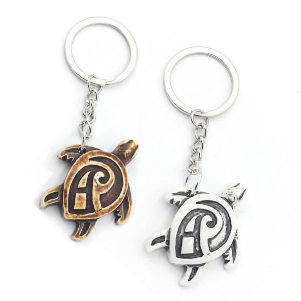 ハワイ キーホルダー お土産 ウミガメ ２個セットファッション/メンズ/バッグ・財布/バッグ小物/キーホルダー・チェーン