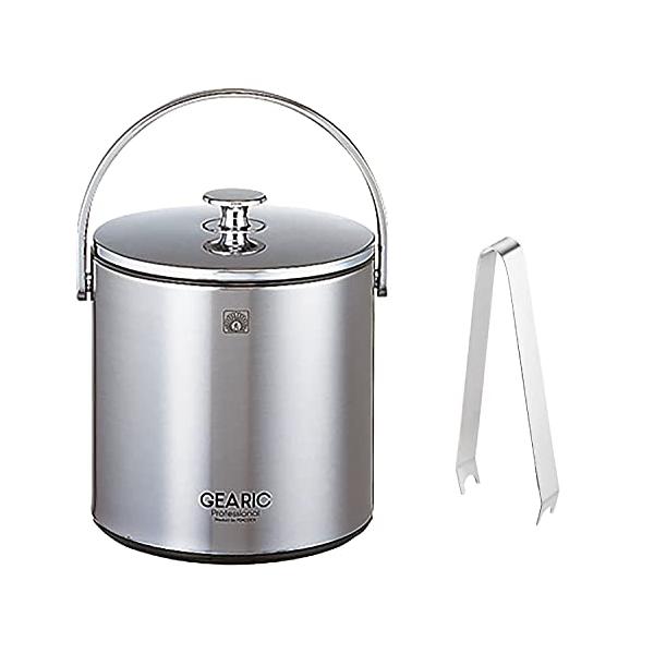 メーカー型番:IBS-A160(B)サイズ:幅160*奥行147*高さ166mm、口径:12cm重量:0.43kg素材・材質:ふた/鋼 (クロームメッキ仕上)、内容器/ポリエチレン、銅/ステンレス鋼、アイストング/ステンレス鋼容量:1.6L...