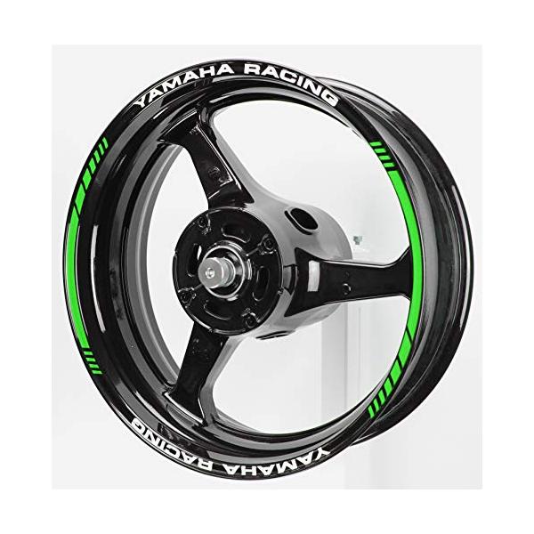 ラインに加えて文字も入ってる特別仕様ホイールのサイドリムに貼る17インチ専用設計フロントリア共に1台分のフルセット街中では中々見られないデザインなので、目立ち度抜群ですシートはドイツブランドのORACAL社を採用。車＆バイク/バイクタイヤ・...