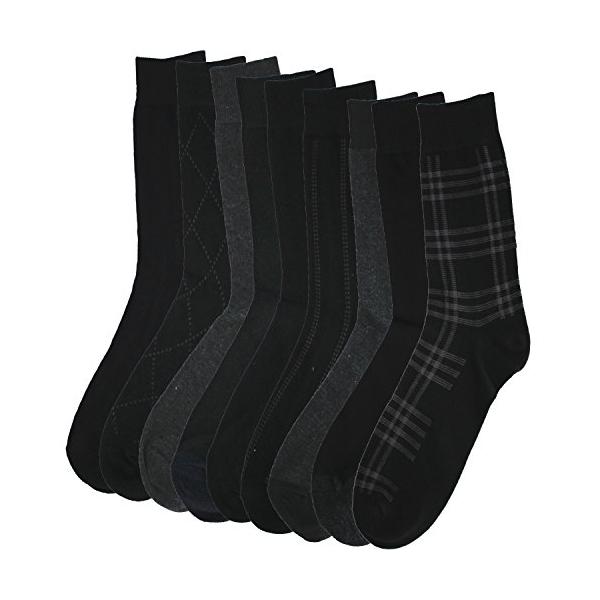 (ハルサク) HARUSAKU ビジネス 靴下 メンズ 大きい フォーマル 黒 ソックス 25 * 29 cm セット 素材　：ポリエステル・綿・ポリウレタン サイズ　：23cm*25cm、25cm*27cm ( 25cm 25.5cm 2...