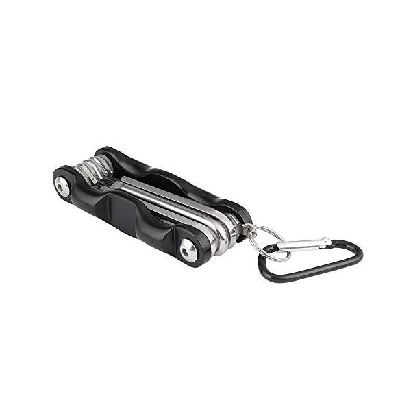 8 in 1 Lキードライバーアセンブリツールキット6個の六角キーと1個のプラスと1個のフラットチップが含まれています六角キー：1.5 / 2.45 / 3 / 3.15 / 3.8 / 4.7mm多目的、折りたたみ式、ポータブル素材：高硬...