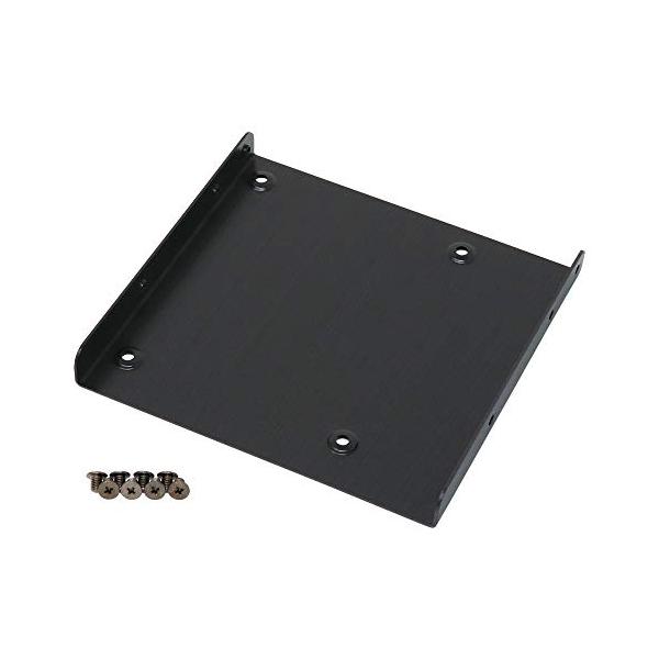 3.5インチベイ用サイズ: W101.5*D100*H11.55mm材質: アルミニウムカラー: ブラック、RoHS指令準拠 (10物質)付属品: 固定用ミリネジ*8パソコン・周辺機器:PCパーツ:パソコン用ネジ