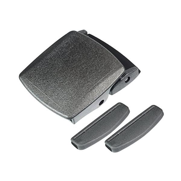 セット内容: バックル*1個、テープエンド*2個 対応テープ幅: 38mm カラー: ブラック 素材: [バックル] ポリアセタール(POM)、[テープエンド] 熱可逆性エラストマー 製造国: 日本ホビー:手芸・画材:裁縫材料:バックル