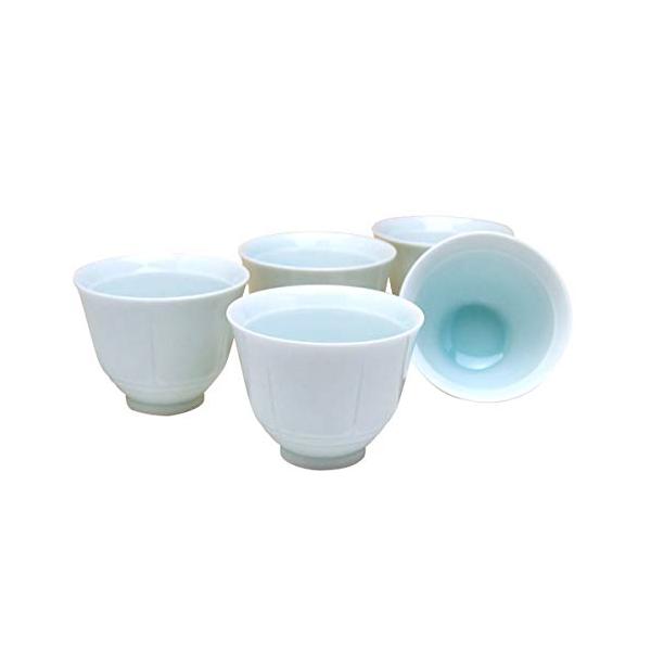 サイズ 径7.8cm*高さ6.3cm有田焼 日本製 の来客用湯飲みセット ５客セット 有田焼は佐賀県西部の有田町を中心とする地域で生産される、日本を代表する陶磁器です化粧箱入りで贈答品にもおすすめ素材：磁器ホーム＆キッチン/食器・グラス・カ...