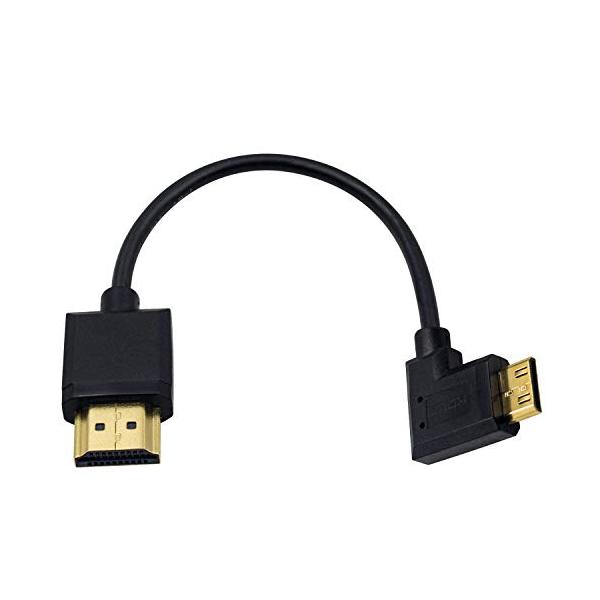 MINI HDMI to HDMIケーブル, Mini-HDMI付くのビデオ、カメラ、レコーダーなどがHDMI付くのHDTV、プロジェクターなどと接続できます。HDMI - ミニHDMIケーブル(Aタイプ-Cタイプ)，3D、ハイスピードイー...