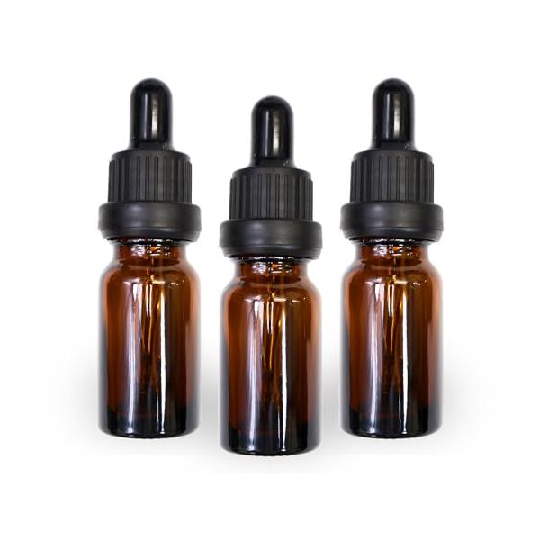 サイズ 約81mm*約25mm　 容量 約10ml 材質 ガラス、ゴム 本数 3本 カラー 茶色 特徴 液体を小分けにできる茶色のスポイト付き小瓶です。3個入りの商品です。ドラッグストア/マッサージ・アロマ/アロマ保存容器