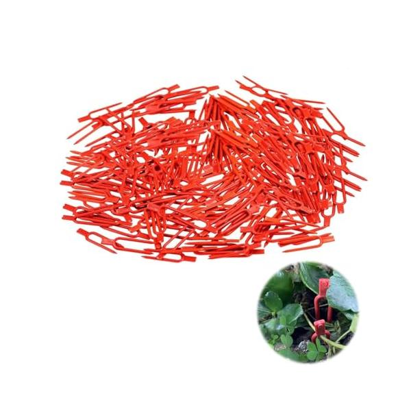 商品詳細 150pcsプラントクリップ 。サイズ:長さ5cm。 カラー:オレンジ 。植物を固定するのに最適です。 人工数、誤差3-5個は正常範囲に属する   高品質材質 材質:プラスチック。これらの植物取り付けクランプは、高い靭性、耐久性、...