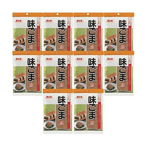 原材料:白ごま、砂糖、食塩、醤油、エキス 昆布・あじ・海老・鰹 、水飴、味醂、調味料 アミノ酸等 、香辛料、 原材料の一部に小麦を含む 内容量:70g*10個商品サイズ(高さx奥行x幅):19cm*13.5cm*20.5cm食品・飲料・お酒...