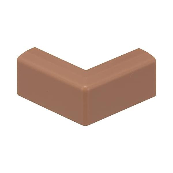 特 長  * 外曲がりの仕上げに使います* モールの上からワンタッチで取り付け* モール配線のコーナー部分をきれいにしかも安全に仕上げます* 本体色は茶です  仕 様  * 太さ：0号 0号モール用 * 材質：ABS* 入数：2個DIY・工...