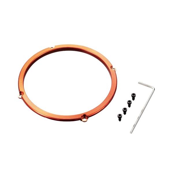 D:5専用ドリンクホルダーE101DC／E102DC用のドレスアップリングです。 オレンジ 車＆バイク/カーアクセサリ/収納・ホルダー/ドリンクホルダー