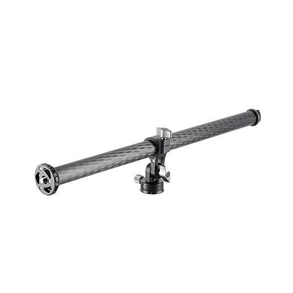 Center Column * センターポール三脚本体と雲台の間に取り付けて、雲台の可動範囲を広げることができるセンターポール。エレベータの延長やマクロ撮影の補助に活用できます。末端には可動式のフックを装備しており、三脚全体のバランスを取る...