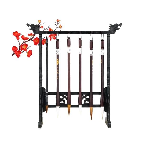 12本掛けれる毛筆スタンド 12本の毛筆を掛けることができるシンプルな筆かけです。インテリアとしても十分ご活用いただけます。 両面合わせて12本掛けれます* 表裏合わせて12本の毛筆を掛けることができます。組み立て、分解も簡単に行えます。 ...