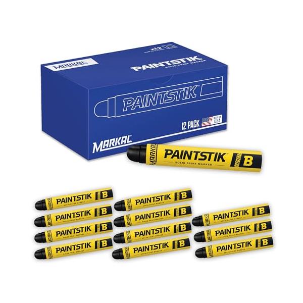 *様々な建材のマーキングに。*金属、パイプ、木材、ゴム、ガラス、セメント、セラミックス、プラスチック、陶磁器、繊維製品等、あらゆる素材へのマーキングにご利用いただけます。*色:黒*適用温度範囲(*):-46*66*寸法(mm):17*121...