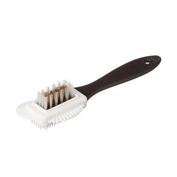 質量 : 27g 材質 : ポリプロピレン、スチロール・ブタジエンゴム、ブラスワイヤー 商品サイズ (幅X奥行X高さ) : 4*3.3*6cm 色: クリアファッション/ケア用品・工具・時計バンド/シューケア・シューアクセサリー/ブラシ