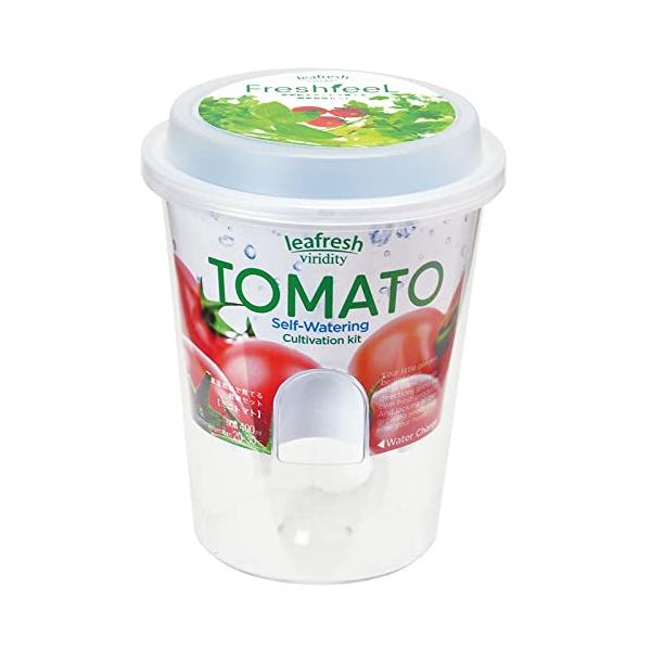 商品サイズ:約10.5*10.5*13.4cmセット内容:ふた付きクリアポット(PS),インナーポット,給水ヒモ,種,土,説明書*各1インナーポットを持ち上げなくても直接ポットの底に水を注ぐことができる、底面吸水栽培セット栽培最適期間:12...