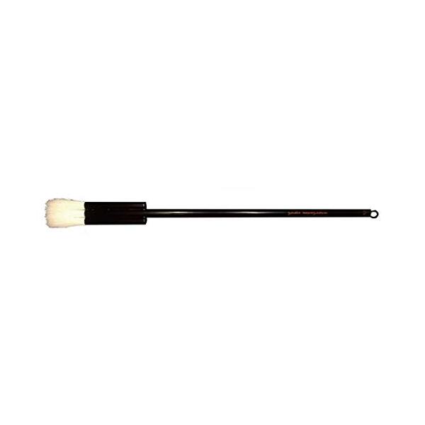 サイズ:穂丈30mm*幅18mm*全長250mm材質:羊毛、羊尾、竹文房具・オフィス用品:学用品:書道用具:書道筆