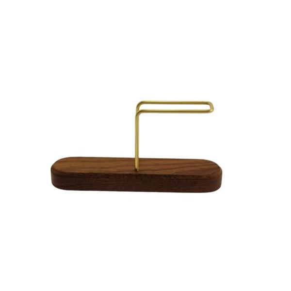 木製素材で高級感のある、おしゃれなコーヒーフィルタースタンドです。紙ナプキンやペーパーティッシュなどにもお使いいただけます。サイズ：14**3.5**7*重量：約５７g材質：木製/金属ホーム＆キッチン/キッチン用品/エプロン・キッチンファブ...